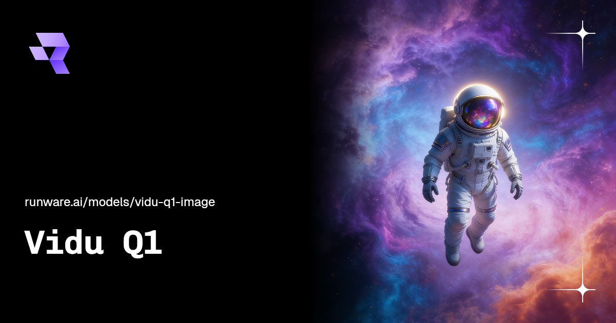 Vidu Q1 AI Image Generator | Runware