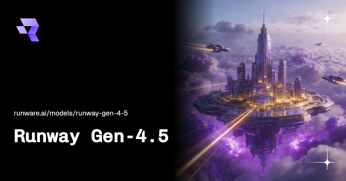 Runway Gen-4.5 AI Video Generator | Runware