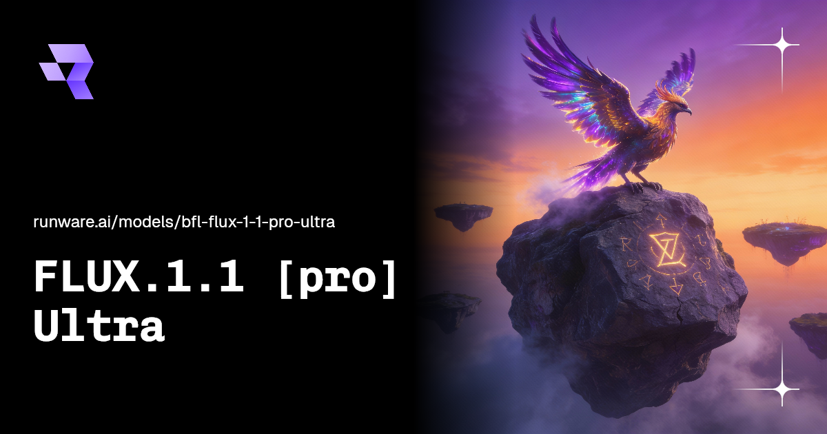 FLUX.1.1 [pro] Ultra AI Image Generator | Runware