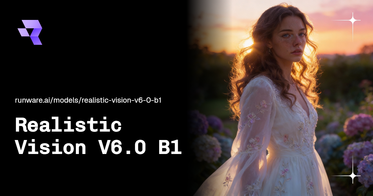 Realistic Vision V6.0 B1 AI Image Generator | Runware