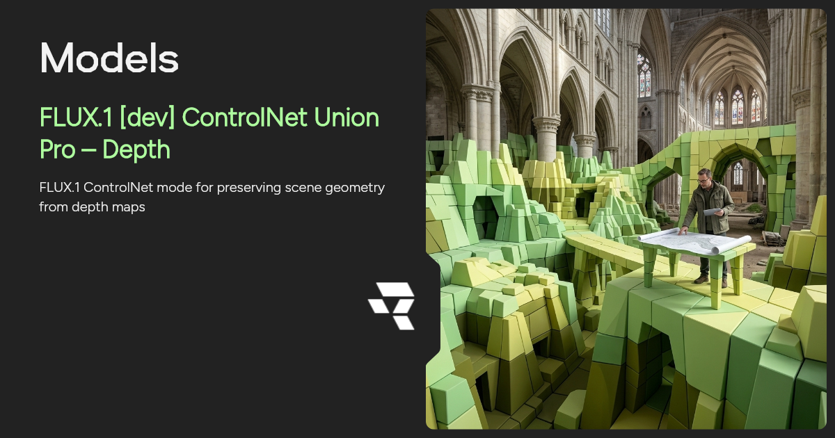FLUX.1 [dev] ControlNet Union Pro – Depth | Runware